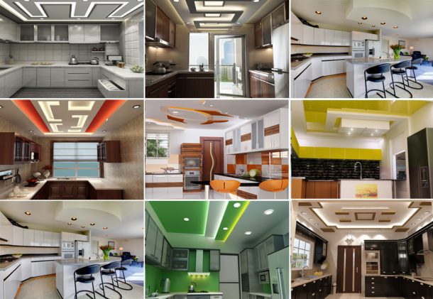 Kitchen Ceiling Design Ideas : 50+ Unique