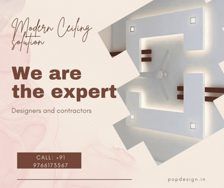 Stunning POP Design Ideas For Your Space - POP Design